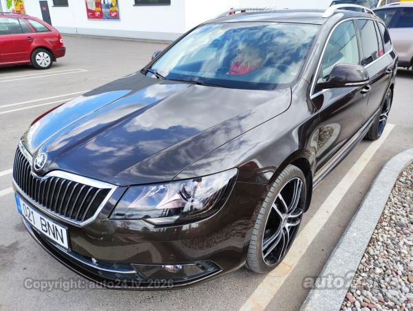 Brown Skoda SuperB 2015 in Tartu, with an engine capacity of 2.00 L and mileage of 217 thousand km for 6100 €, photo 2 on AUTOMOTO.COM.LV