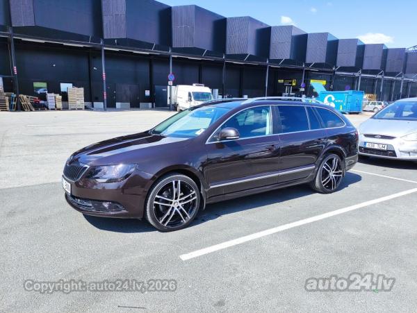 Brown Skoda SuperB 2015 in Tartu, with an engine capacity of 2.00 L and mileage of 217 thousand km for 6100 €, photo 3 on AUTOMOTO.COM.LV