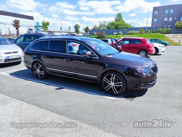 Brown Skoda SuperB 2015 in Tartu, with an engine capacity of 2.00 L and mileage of 217 thousand km for 6100 €, photo 6 on AUTOMOTO.COM.LV