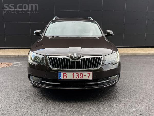 Brown Skoda SuperB 2015 in Jelgava, with an engine capacity of 1.60 L and mileage of 154 thousand km for 7500 €, photo 2 on AUTOMOTO.COM.LV