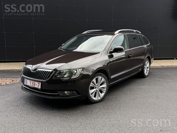 Brown Skoda SuperB 2015 in Jelgava, with an engine capacity of 1.60 L and mileage of 154 thousand km for 7500 €, photo 3 on AUTOMOTO.COM.LV