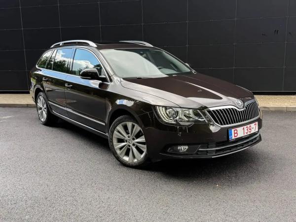 Brown Skoda SuperB 2015 in Jelgava, with an engine capacity of 1.60 L and mileage of 154 thousand km for 7500 €, photo 1 on AUTOMOTO.COM.LV