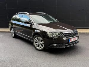 Brūns Skoda SuperB 2015 Jelgava, ar dzinēja tilpumu 1.60 L un nobraukumu 154 tūkst. km par 7500 €, foto  vietnē AUTOMOTO.COM.LV