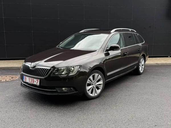 Brown Skoda SuperB 2015 in Jelgava, with an engine capacity of 1.60 L and mileage of 154 thousand km for 7500 €, photo 3 on AUTOMOTO.COM.LV