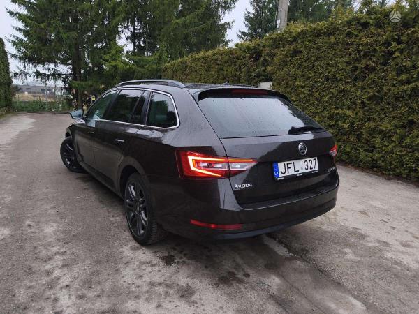 Brown Skoda SuperB 2016 in Vilnius, with an engine capacity of 1.97 L and mileage of 277 thousand km for 9700 €, photo 2 on AUTOMOTO.COM.LV
