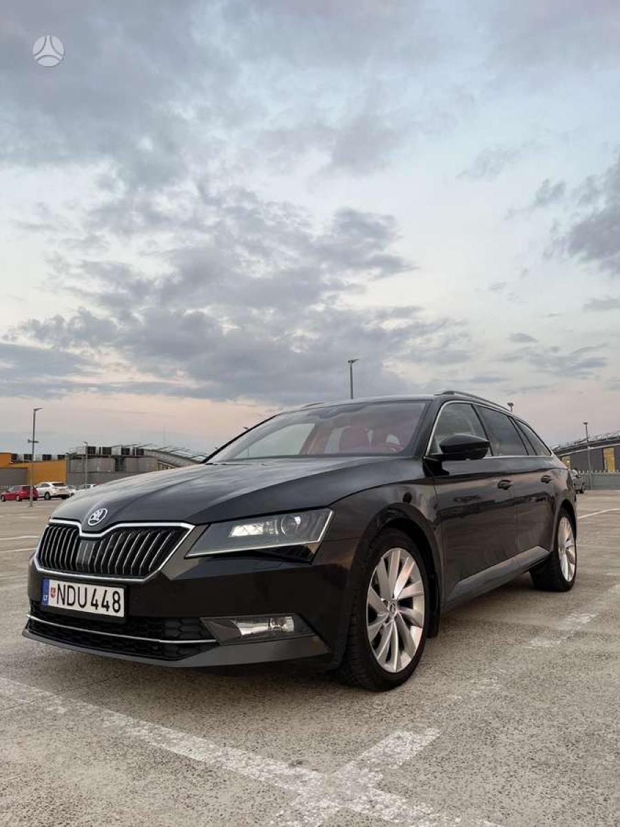 Brūns Skoda SuperB 2016 Viļņa, ar dzinēja tilpumu 1.97 L un nobraukumu 155 tūkst. km par 14200 €, foto 1 vietnē AUTOMOTO.COM.LV