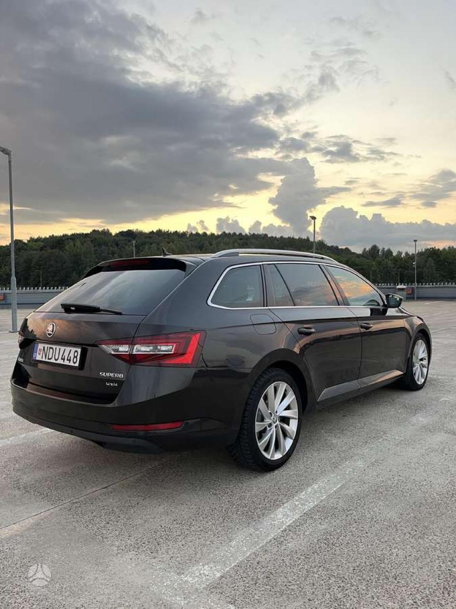 Brūns Skoda SuperB 2016 Viļņa, ar dzinēja tilpumu 1.97 L un nobraukumu 155 tūkst. km par 14200 €, foto 3 vietnē AUTOMOTO.COM.LV