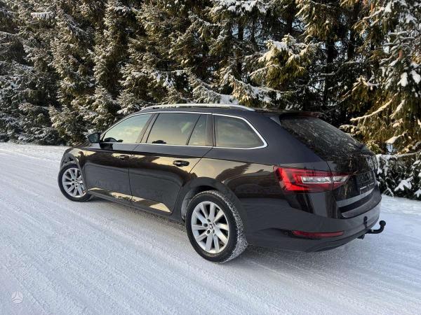 Brown Skoda SuperB 2016 in Alytus, with an engine capacity of 1.60 L and mileage of 220 thousand km for 8700 €, photo 6 on AUTOMOTO.COM.LV