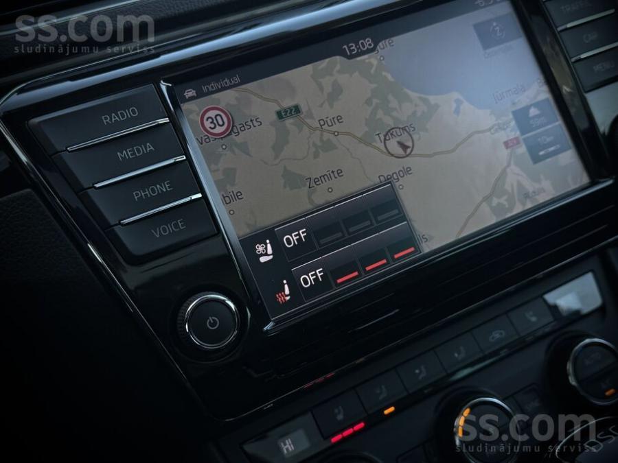 Brown Skoda SuperB 2016 in Tukums, with an engine capacity of 2.00 L and mileage of 250 thousand km for 13990 €, photo 20 on AUTOMOTO.COM.LV