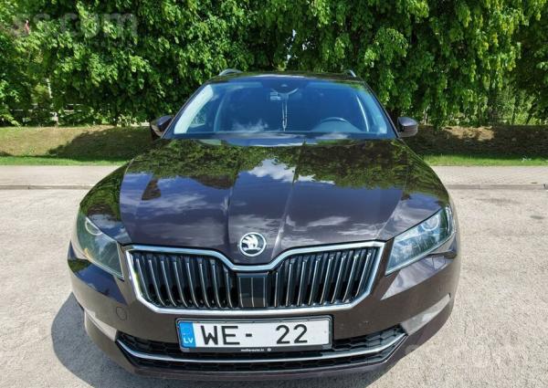 Brown Skoda SuperB 2016 in Ogre, with an engine capacity of 2.00 L and mileage of 212 thousand km for 12750 €, photo 4 on AUTOMOTO.COM.LV