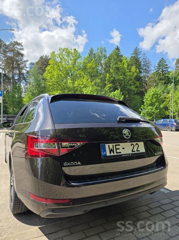 Brown Skoda SuperB 2016 in Ogre, with an engine capacity of 2.00 L and mileage of 212 thousand km for 12750 €, photo 6 on AUTOMOTO.COM.LV