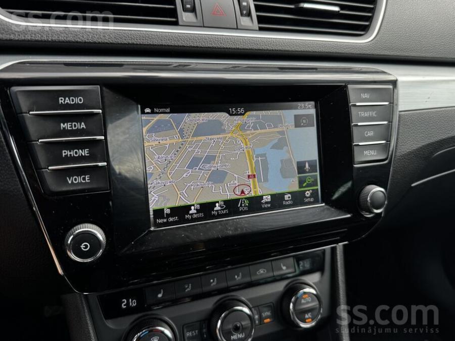 Brūns Skoda SuperB 2016 Rīga, ar dzinēja tilpumu 2.00 L un nobraukumu 208 tūkst. km par 9200 €, foto 21 vietnē AUTOMOTO.COM.LV