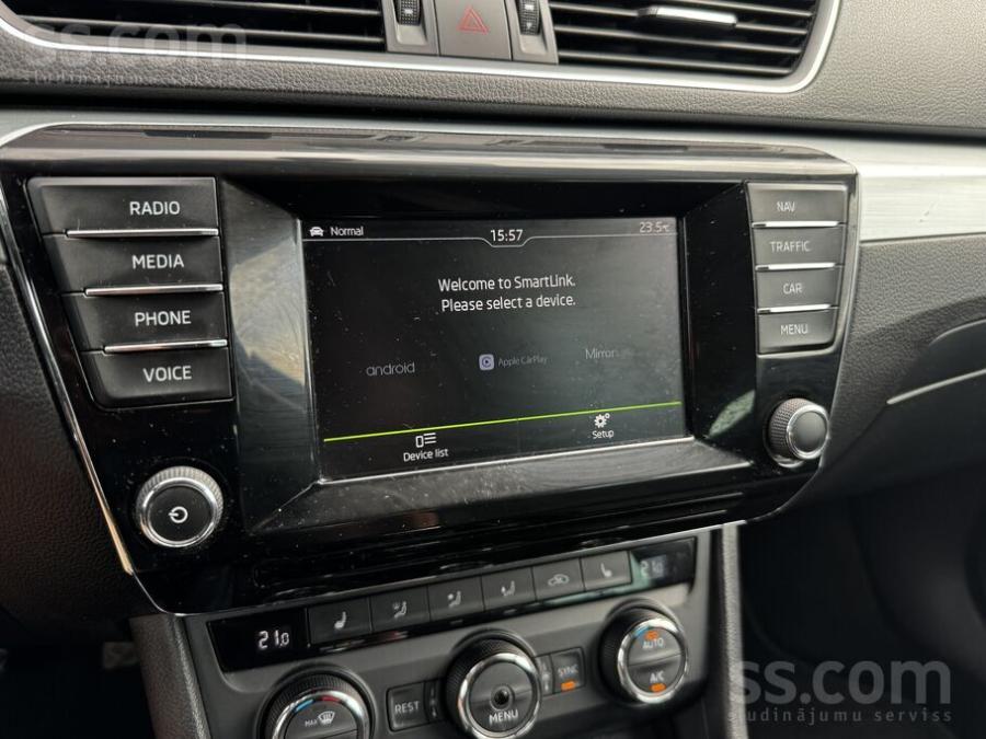 Brūns Skoda SuperB 2016 Rīga, ar dzinēja tilpumu 2.00 L un nobraukumu 208 tūkst. km par 9200 €, foto 23 vietnē AUTOMOTO.COM.LV