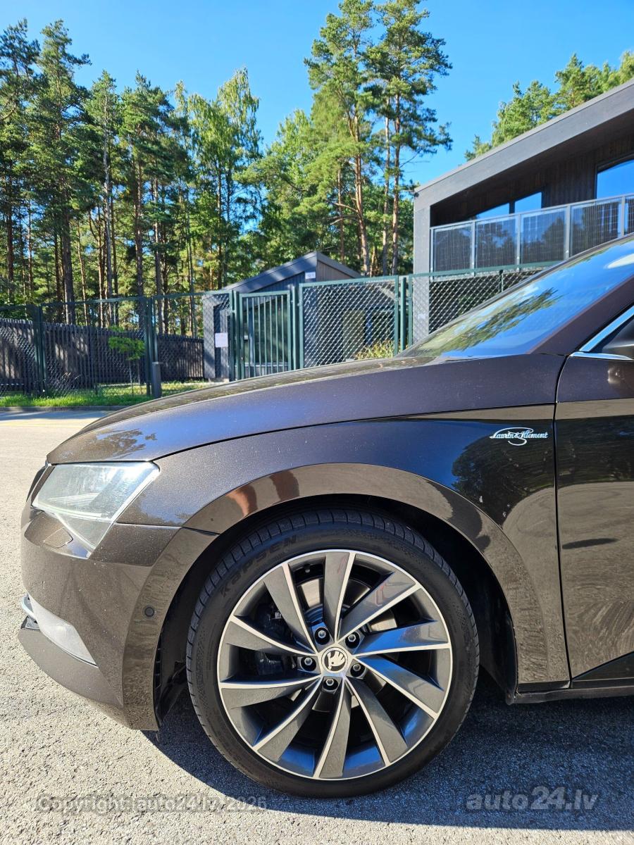 Brown Skoda SuperB 2016 in Tallinn, with an engine capacity of 2.00 L and mileage of 308 thousand km for 12900 €, photo 14 on AUTOMOTO.COM.LV