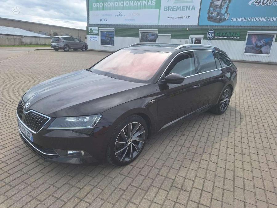 Brūns Skoda SuperB 2016 Tauragė, ar dzinēja tilpumu 1.97 L un nobraukumu 300 tūkst. km par 11000 €, foto 1 vietnē AUTOMOTO.COM.LV