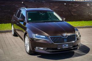 Brown Skoda SuperB 2016 in Marijampole, with an engine capacity of 1.97 L and mileage of 179 thousand km for 15950 €, photo 3 on AUTOMOTO.COM.LV