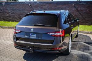 Brown Skoda SuperB 2016 in Marijampole, with an engine capacity of 1.97 L and mileage of 179 thousand km for 15950 €, photo 13 on AUTOMOTO.COM.LV
