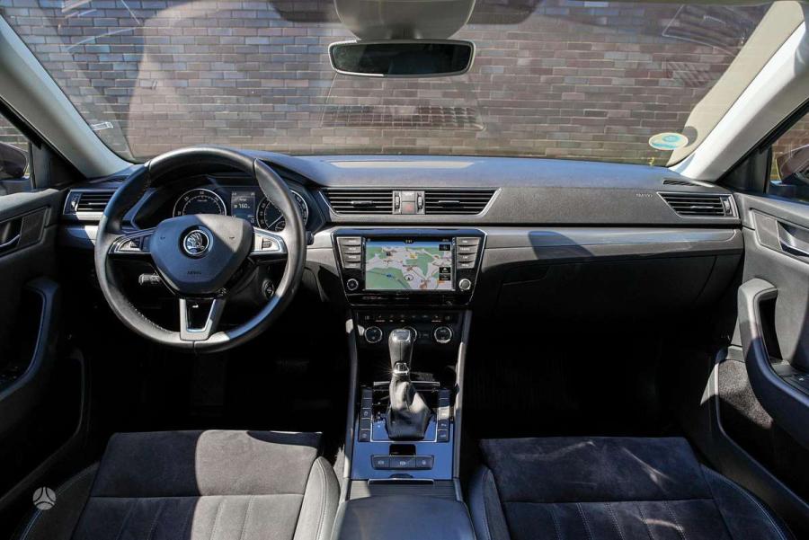 Brown Skoda SuperB 2016 in Marijampole, with an engine capacity of 1.97 L and mileage of 179 thousand km for 15950 €, photo 18 on AUTOMOTO.COM.LV