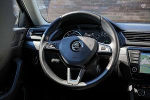 Brown Skoda SuperB 2016 in Marijampole, with an engine capacity of 1.97 L and mileage of 179 thousand km for 15950 €, photo 20 on AUTOMOTO.COM.LV