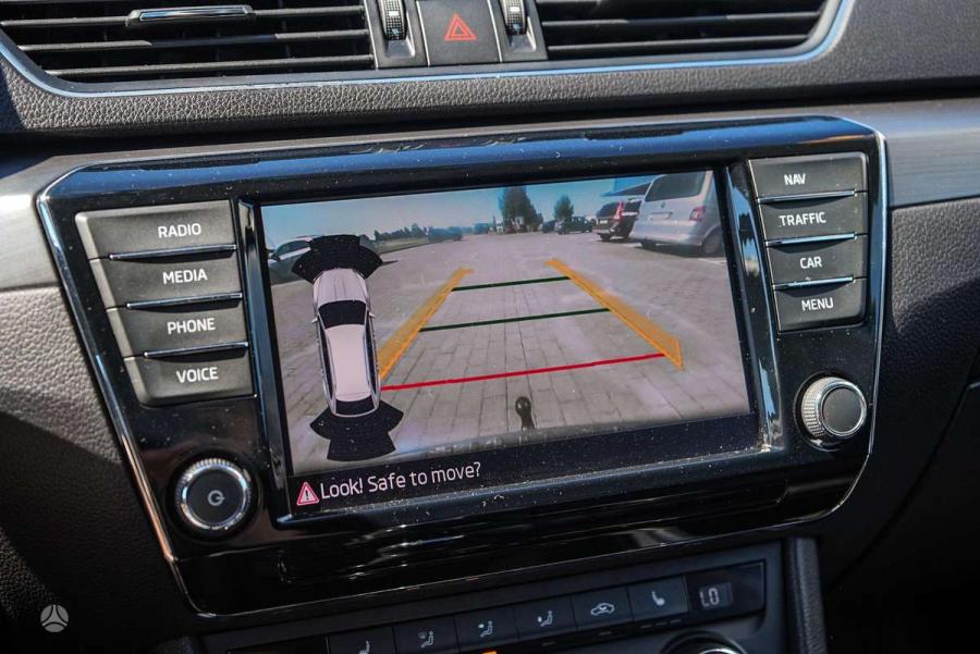 Brown Skoda SuperB 2016 in Marijampole, with an engine capacity of 1.97 L and mileage of 179 thousand km for 15950 €, photo 22 on AUTOMOTO.COM.LV