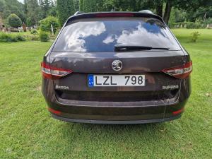 Brown Skoda SuperB 2017 in Klaipeda, with an engine capacity of 1.60 L and mileage of 350 thousand km for 8900 €, photo 8 on AUTOMOTO.COM.LV