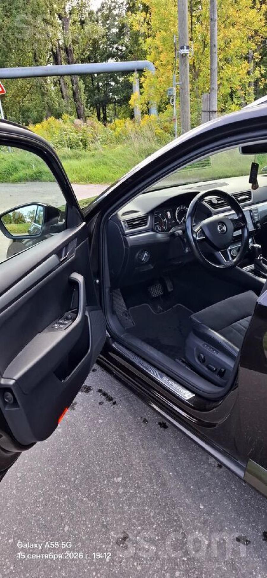Brown Skoda SuperB 2017 in Riga, with an engine capacity of 2.00 L and mileage of 158 thousand km for 16200 €, photo 9 on AUTOMOTO.COM.LV