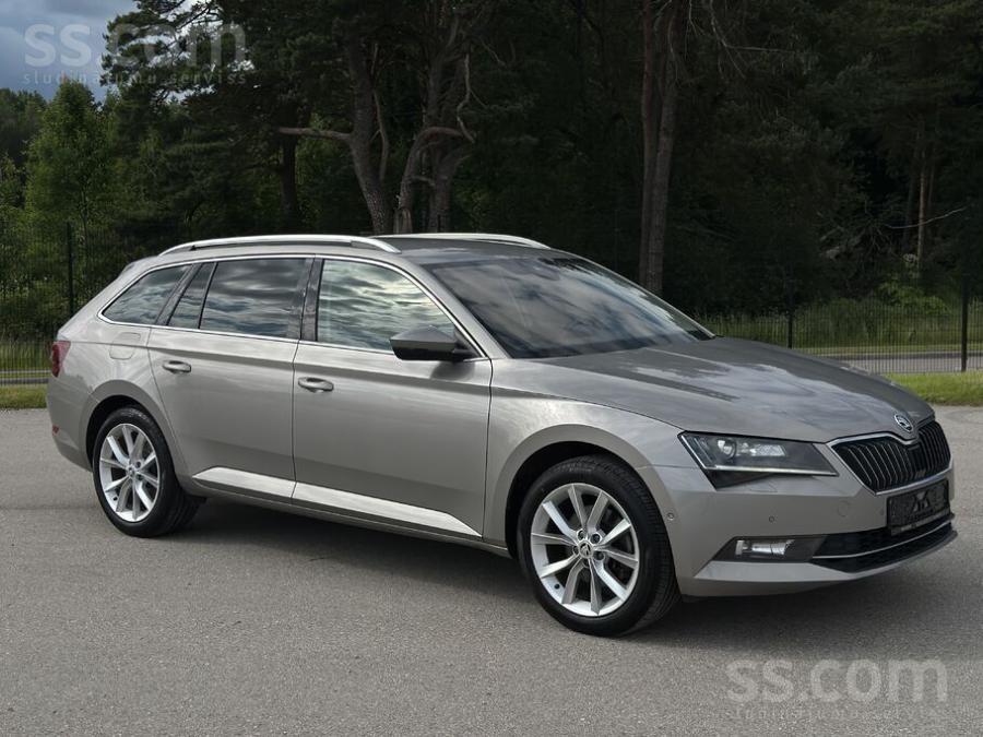 Brown Skoda SuperB 2018 in Valmiera, with an engine capacity of 1.60 L and mileage of 218 thousand km for 12450 €, photo 8 on AUTOMOTO.COM.LV