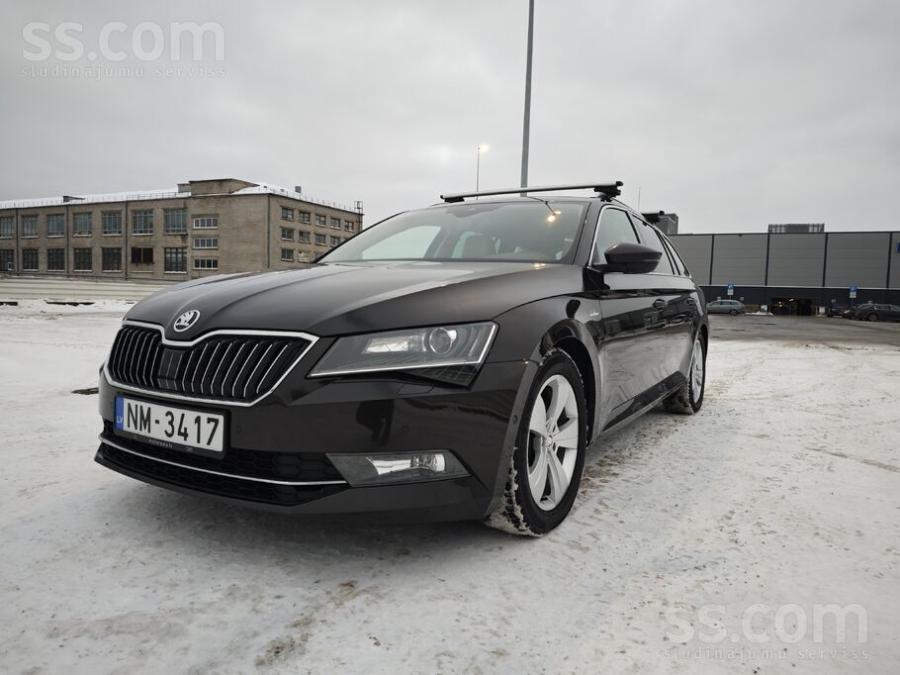 Brown Skoda SuperB 2018 in Riga, with an engine capacity of 2.00 L and mileage of 158 thousand km for 17399 €, photo 1 on AUTOMOTO.COM.LV