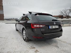 Brown Skoda SuperB 2018 in Riga, with an engine capacity of 2.00 L and mileage of 158 thousand km for 17399 €, photo 4 on AUTOMOTO.COM.LV