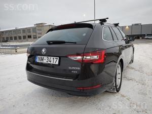 Brown Skoda SuperB 2018 in Riga, with an engine capacity of 2.00 L and mileage of 158 thousand km for 17399 €, photo 5 on AUTOMOTO.COM.LV