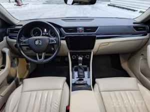 Brown Skoda SuperB 2018 in Riga, with an engine capacity of 2.00 L and mileage of 158 thousand km for 17399 €, photo 9 on AUTOMOTO.COM.LV