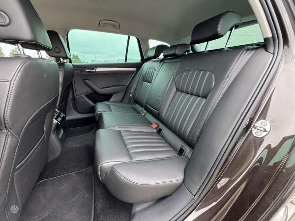 Brown Skoda SuperB 2018 in Vilnius, with an engine capacity of 1.97 L and mileage of 176 thousand km for 13800 €, photo 11 on AUTOMOTO.COM.LV