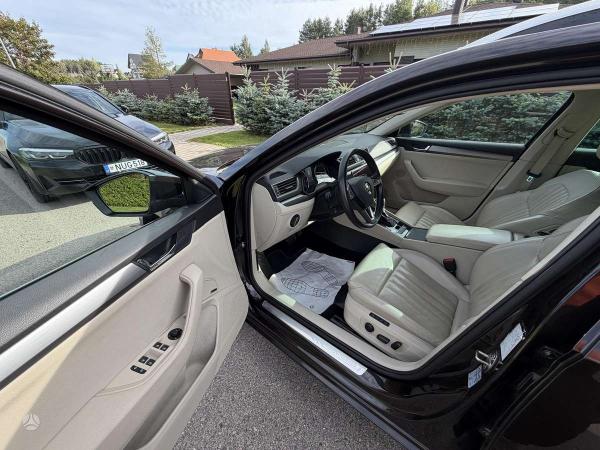 Brown Skoda SuperB 2018 in Vievis, with an engine capacity of 1.80 L and mileage of 151 thousand km for 14500 €, photo 7 on AUTOMOTO.COM.LV