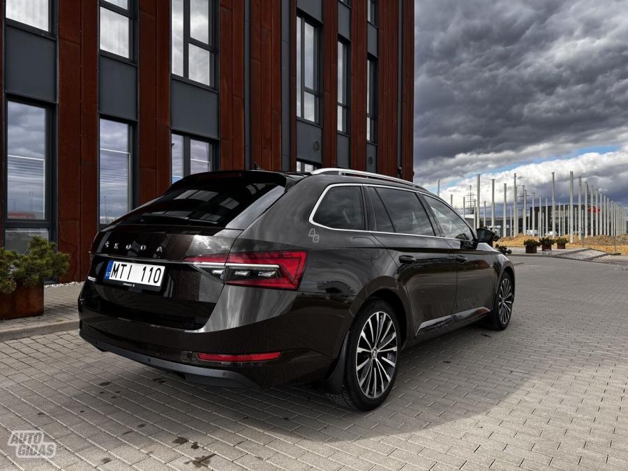 Brown Skoda SuperB 2020 in Kaunas, with an engine capacity of 1.50 L and mileage of 166 thousand km for 19500 €, photo 8 on AUTOMOTO.COM.LV