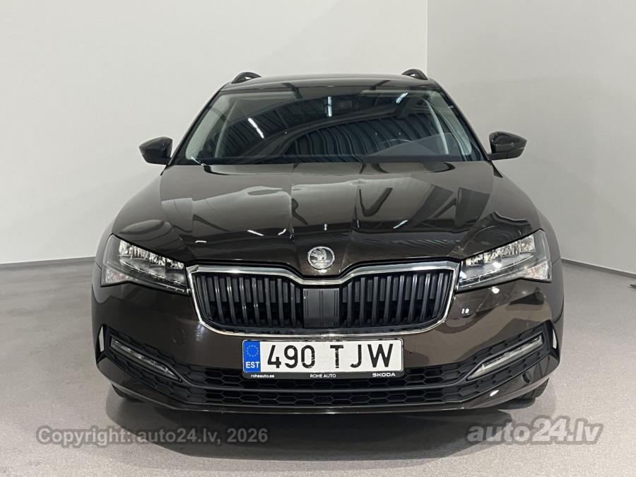 Brown Skoda SuperB 2020 in Tallinn, with an engine capacity of 2.00 L and mileage of 202 thousand km for 13700 €, photo 3 on AUTOMOTO.COM.LV