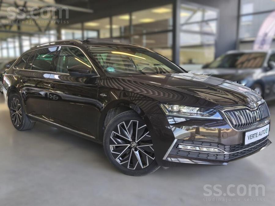 Brown Skoda SuperB 2021 in Riga, with an engine capacity of 1.40 L and mileage of 126 thousand km for 23990 €, photo 1 on AUTOMOTO.COM.LV