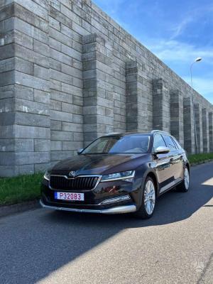 Brūns Skoda SuperB 2021 Klaipėda, ar dzinēja tilpumu 1.97 L un nobraukumu 119 tūkst. km par 23800 €, foto  vietnē AUTOMOTO.COM.LV