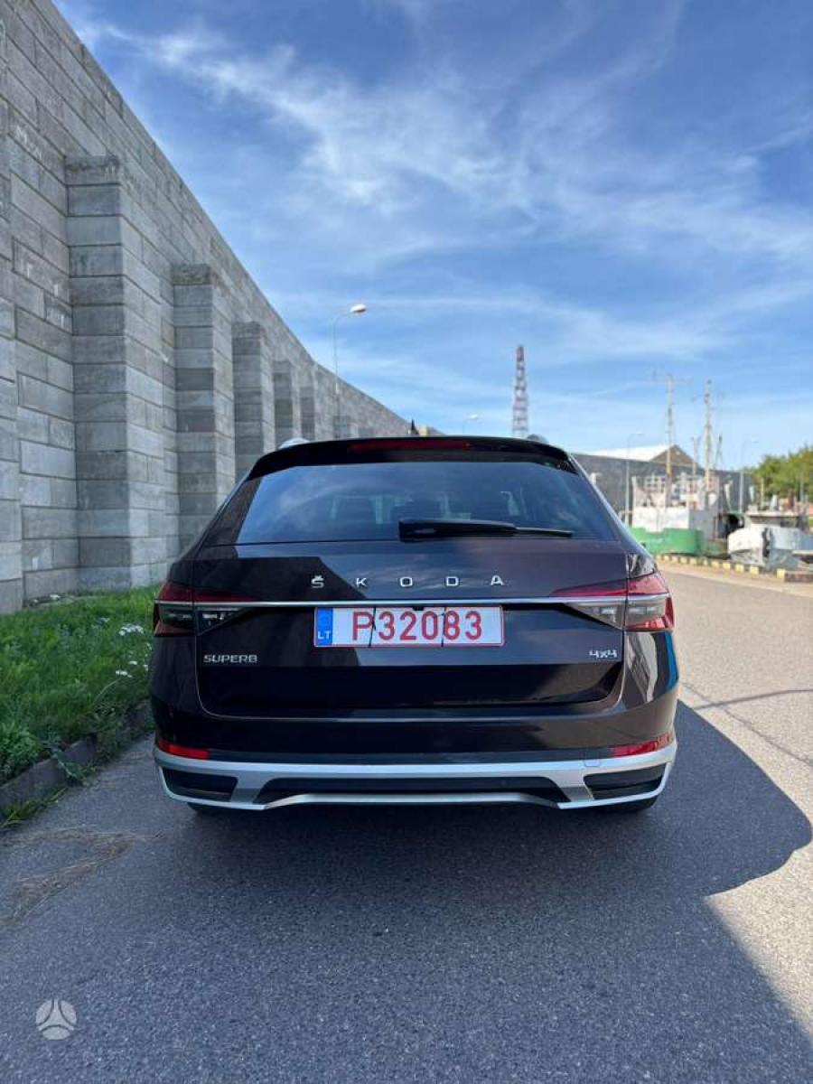 Brūns Skoda SuperB 2021 Klaipėda, ar dzinēja tilpumu 1.97 L un nobraukumu 119 tūkst. km par 23800 €, foto 6 vietnē AUTOMOTO.COM.LV