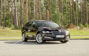 Brown Skoda SuperB 2021 in Riga, with an engine capacity of 2.00 L and mileage of 108 thousand km for 19990 €, photo 3 on AUTOMOTO.COM.LV