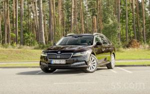 Brown Skoda SuperB 2021 in Riga, with an engine capacity of 2.00 L and mileage of 108 thousand km for 19990 €, photo 5 on AUTOMOTO.COM.LV