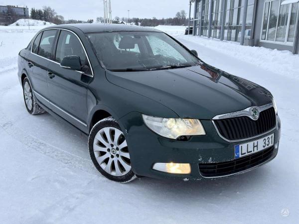 Zaļš Skoda SuperB 2009 Viļņa, ar dzinēja tilpumu 1.97 L un nobraukumu 524 tūkst. km par 2350 €, foto 1 vietnē AUTOMOTO.COM.LV