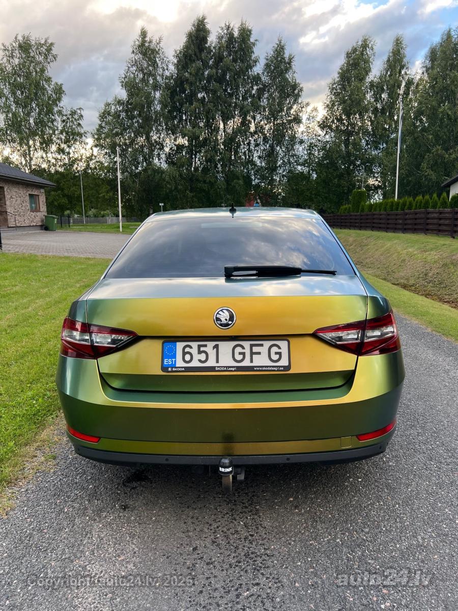 Green Skoda SuperB 2018 in Parnu, with an engine capacity of 1.40 L and mileage of 146 thousand km for 16500 €, photo 6 on AUTOMOTO.COM.LV