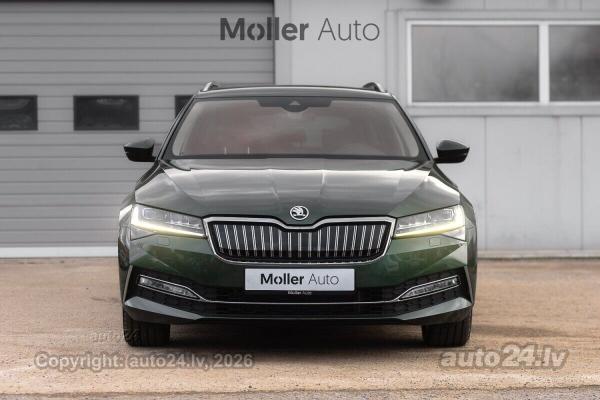 Green Skoda SuperB 2021 in Jelgava, with an engine capacity of 1.40 L and mileage of 86 thousand km for 26850 €, photo 3 on AUTOMOTO.COM.LV