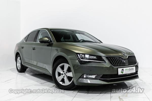 Green Skoda SuperB 2016 in Tallinn, with an engine capacity of 1.80 L and mileage of 136 thousand km for 12990 €, photo 5 on AUTOMOTO.COM.LV
