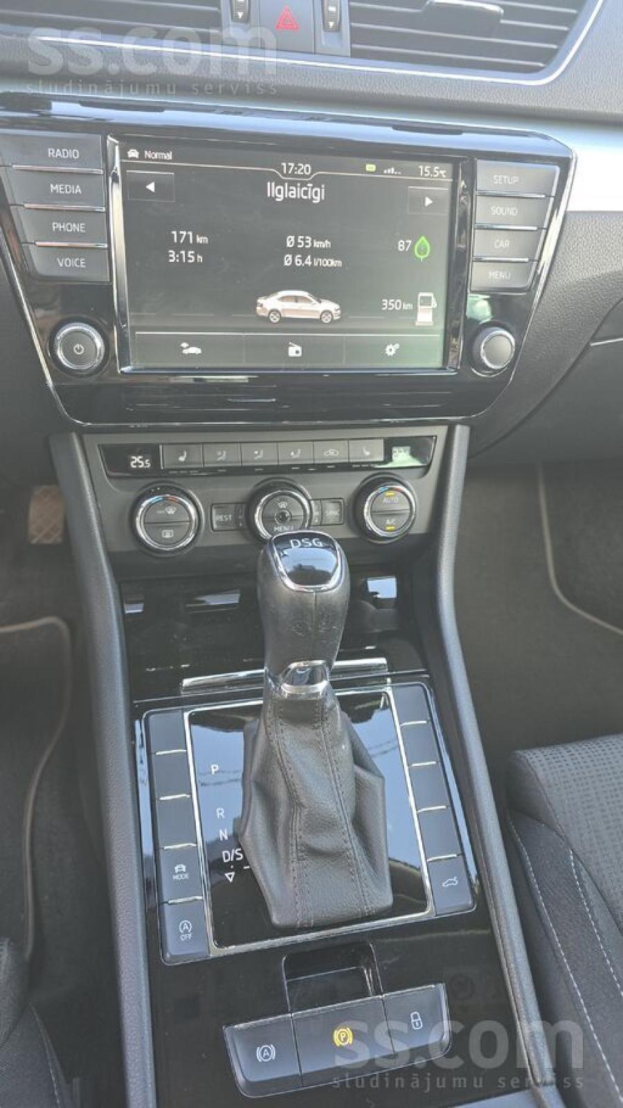 Zaļš Skoda SuperB 2017 Rīga, ar dzinēja tilpumu 1.80 L un nobraukumu 177 tūkst. km par 12500 €, foto 17 vietnē AUTOMOTO.COM.LV