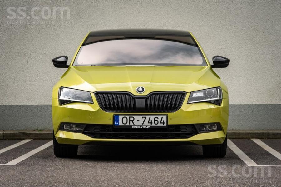 Green Skoda SuperB 2019 in Riga, with an engine capacity of 1.50 L and mileage of 147 thousand km for 16750 €, photo 3 on AUTOMOTO.COM.LV