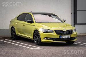 Green Skoda SuperB 2019 in Riga, with an engine capacity of 1.50 L and mileage of 147 thousand km for 16750 €, photo 4 on AUTOMOTO.COM.LV