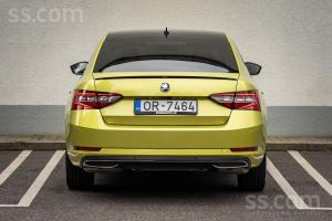 Green Skoda SuperB 2019 in Riga, with an engine capacity of 1.50 L and mileage of 147 thousand km for 16750 €, photo 6 on AUTOMOTO.COM.LV