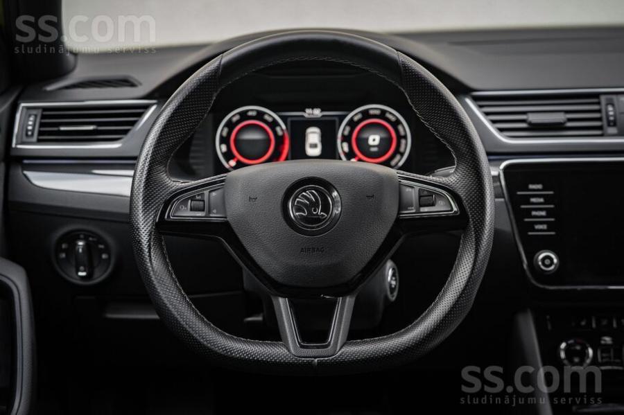 Green Skoda SuperB 2019 in Riga, with an engine capacity of 1.50 L and mileage of 147 thousand km for 16750 €, photo 21 on AUTOMOTO.COM.LV