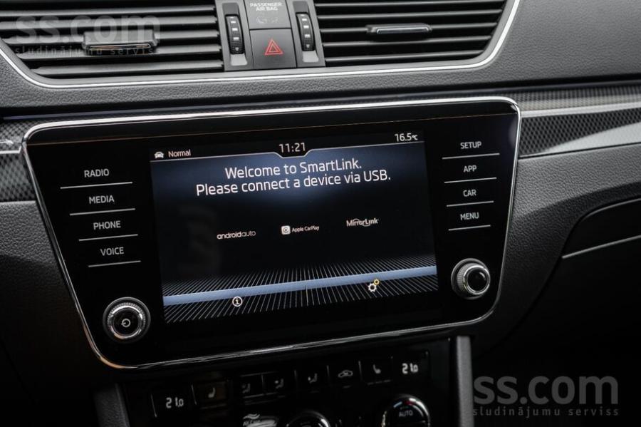 Green Skoda SuperB 2019 in Riga, with an engine capacity of 1.50 L and mileage of 147 thousand km for 16750 €, photo 28 on AUTOMOTO.COM.LV